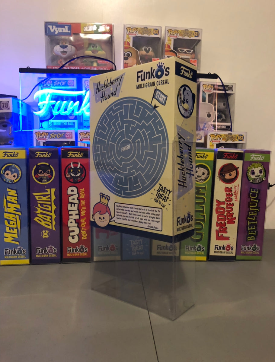 Funko Cereal Box Protectors made with SCRATCH & UV RESISTANT 0.50mm th ...